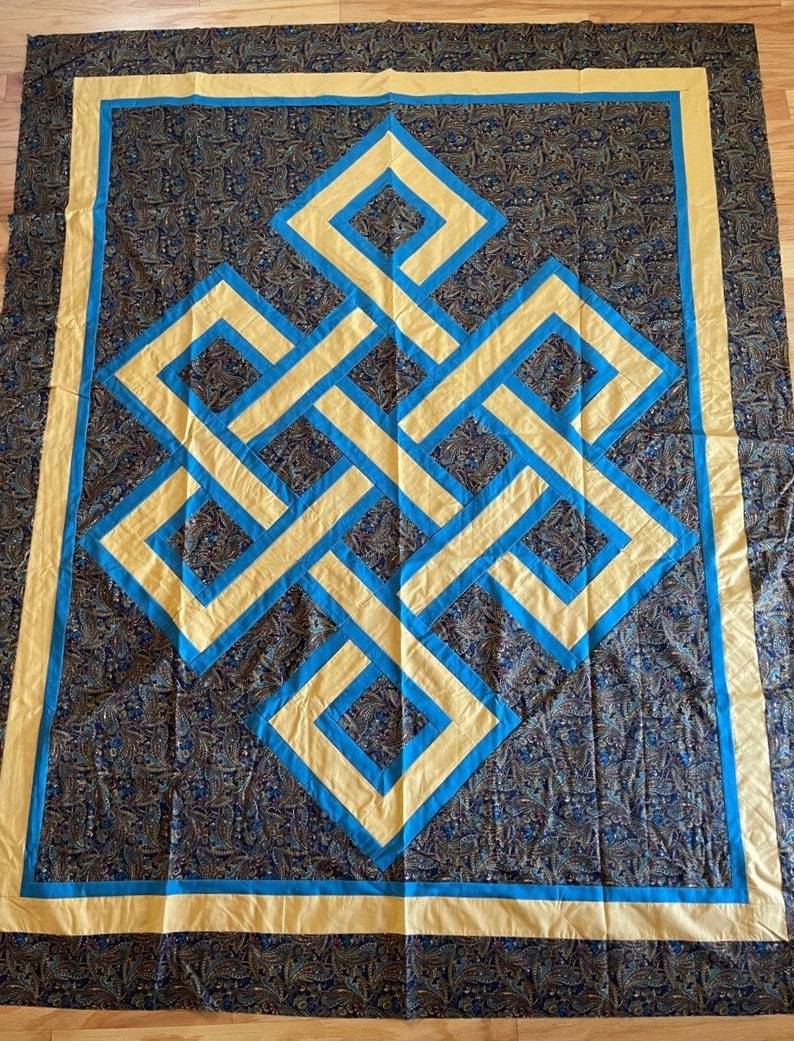 Twin Size Celtic Knot Quilt Pattern - Etsy