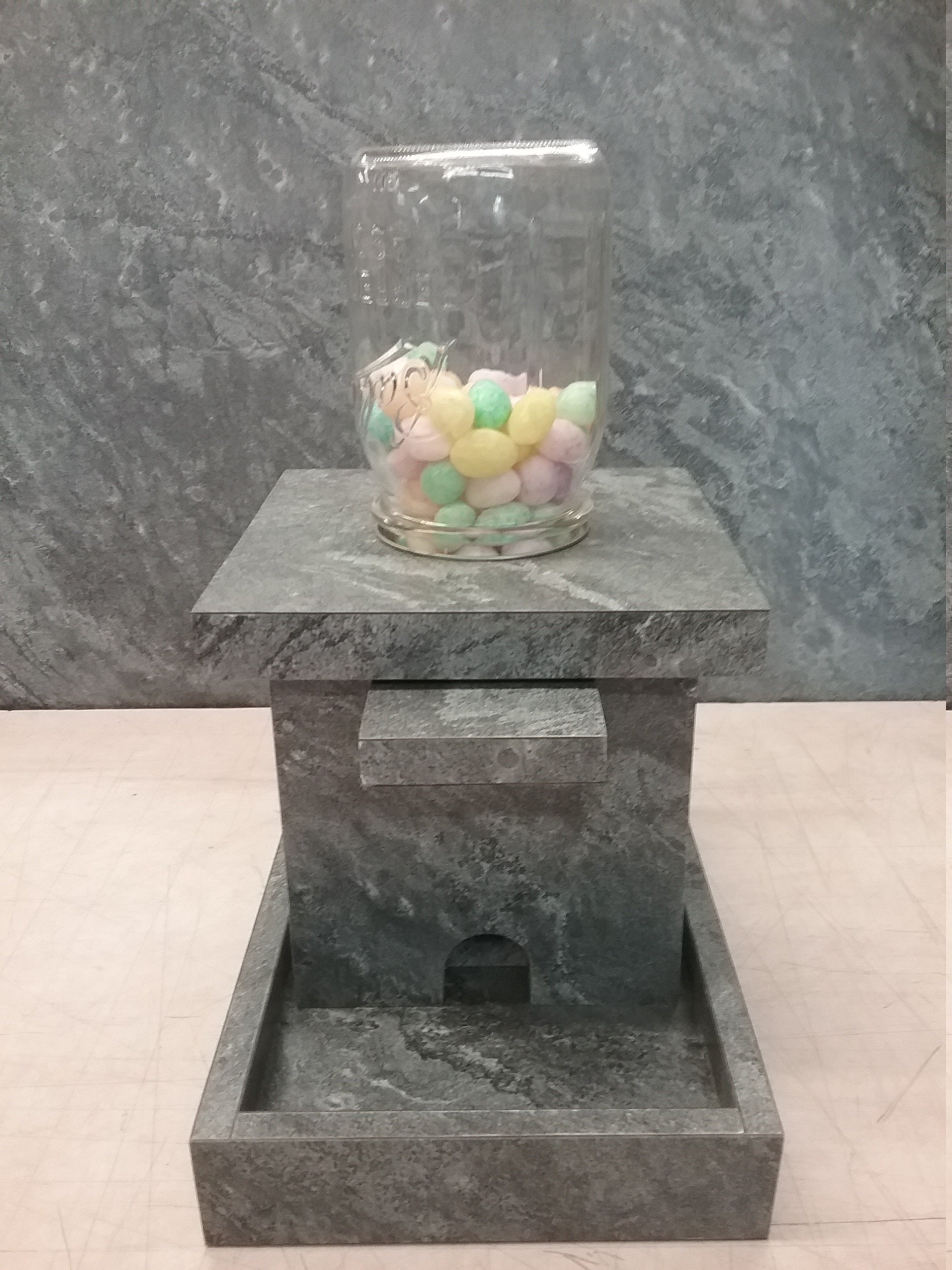 Jelly Bean , Candy Dispenser Wood Candy Dispenser Dog or Cat Treat ...