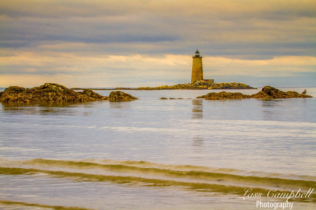 Whaleback Lighthouse, Fort Foster, Maine - Etsy