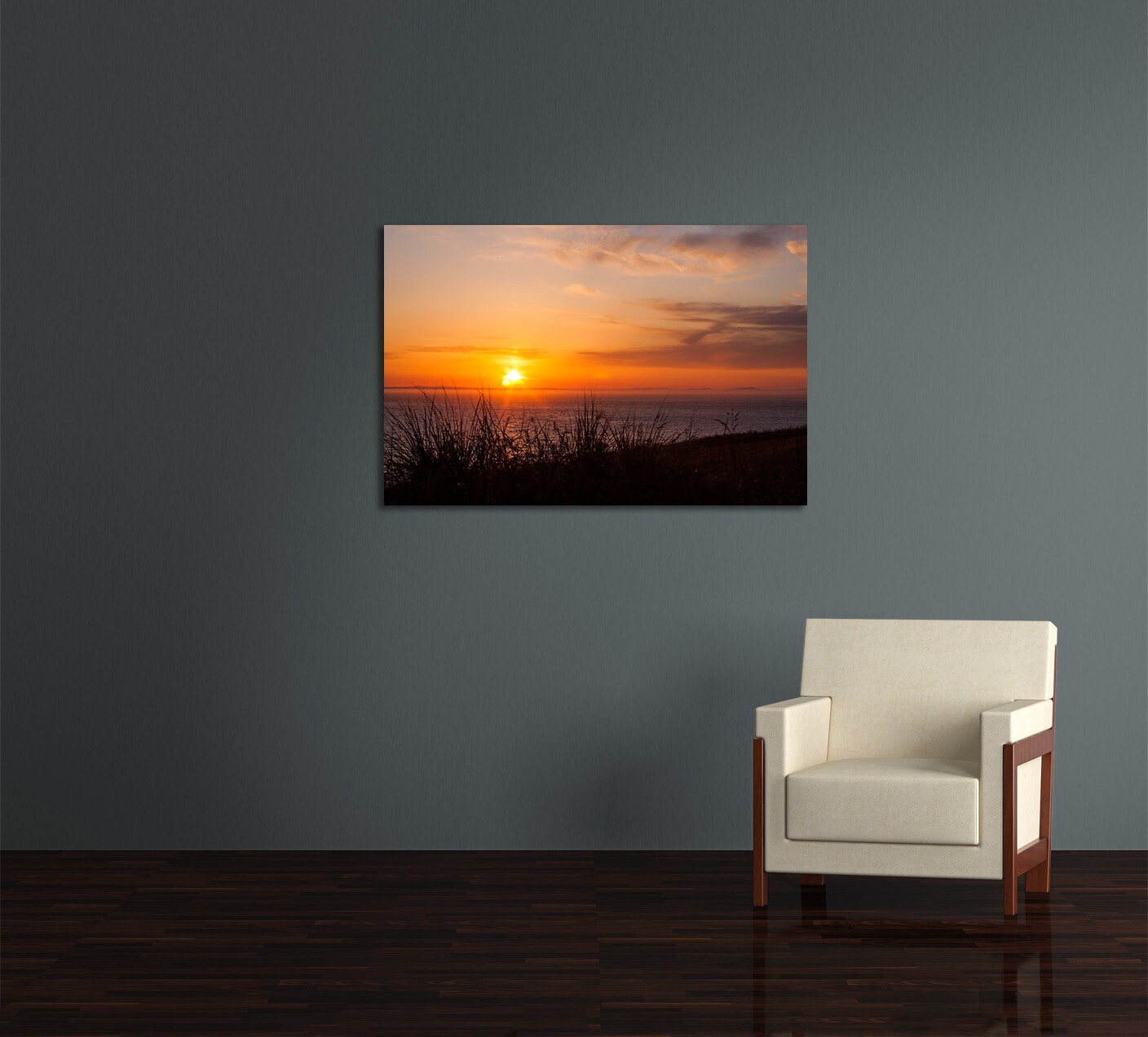 Sunset Fort Ebey State Park Strait of Juan De Fuca - Etsy