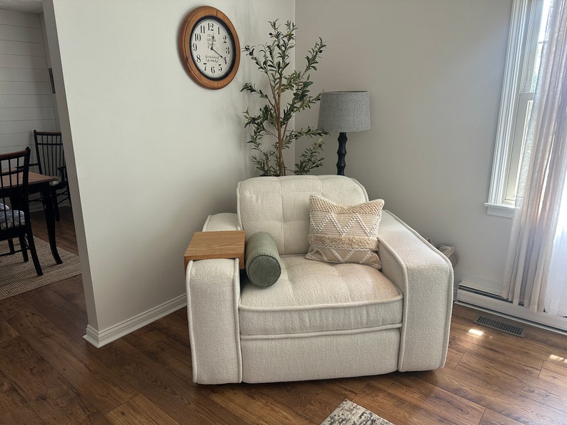 Handmade Wood Sofa Arm Table - Couch Tray / Custom Size / Custom Home ...