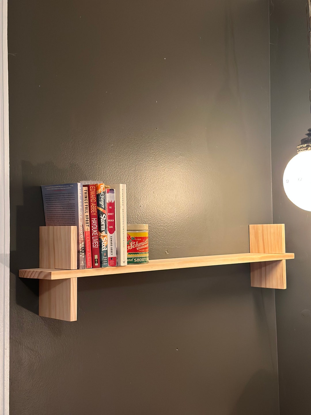 Modern Floating Shelf / Simple Floating Shelf / Modern Kitchen Shelf - Etsy