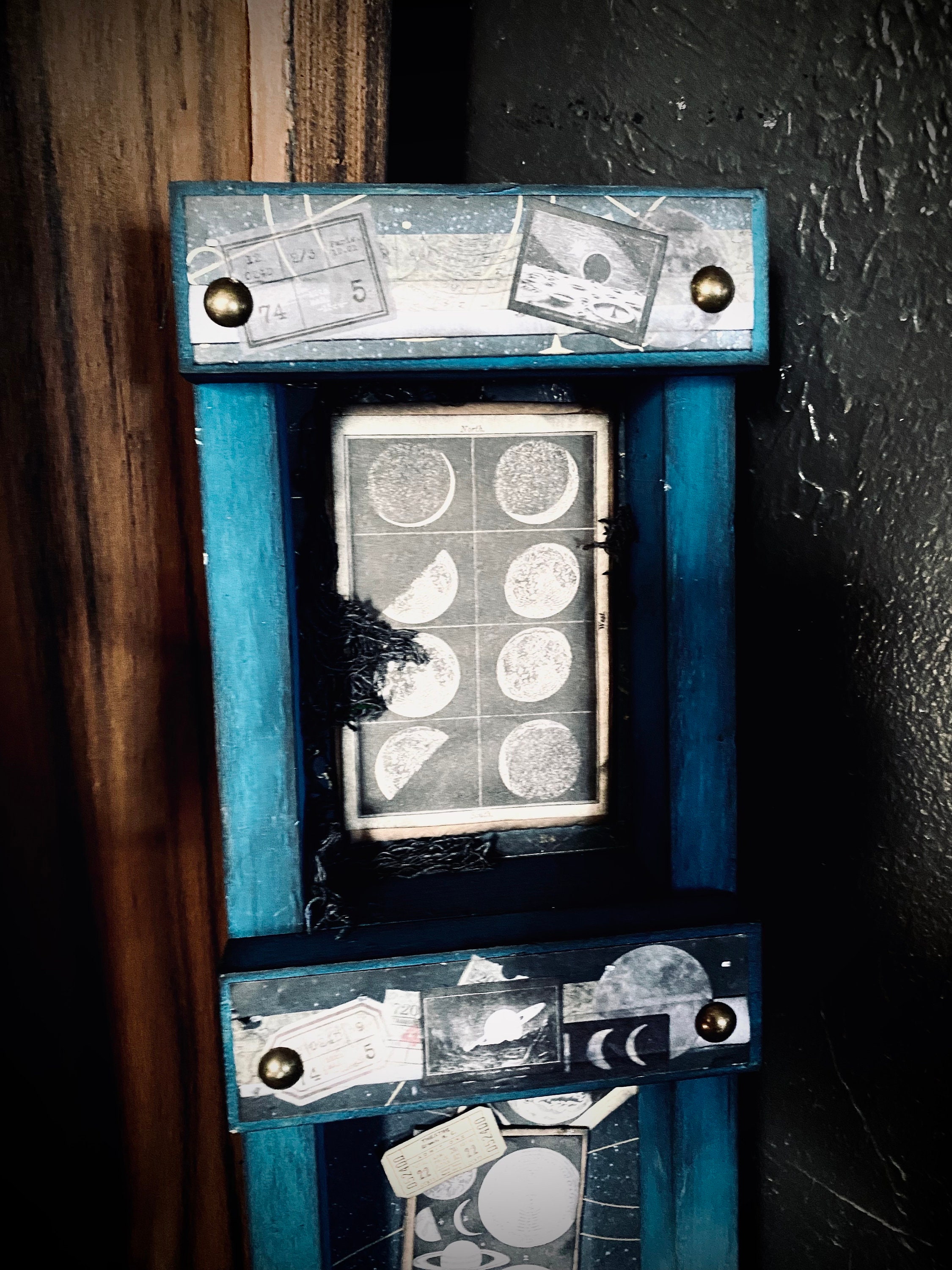 Whimsical Tall Skinny Spice Potion Rack Moon Astrology Constellations ...