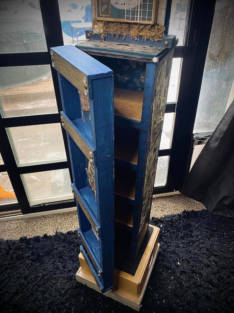 Wooden Moon Astrology Cosmic Cabinet Shelfs - Etsy