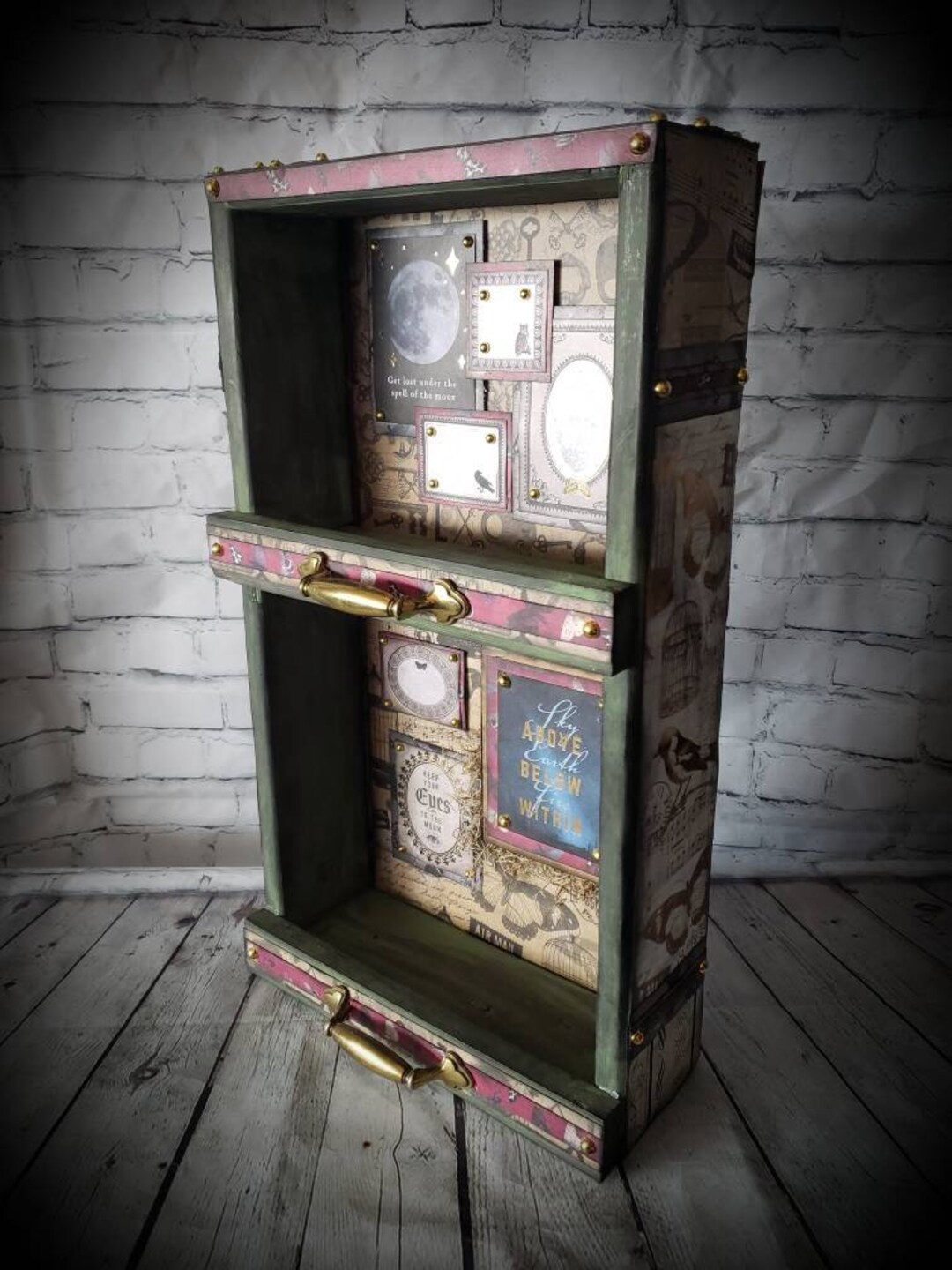 Spice Wall Rack Moon Witch Keys - Etsy