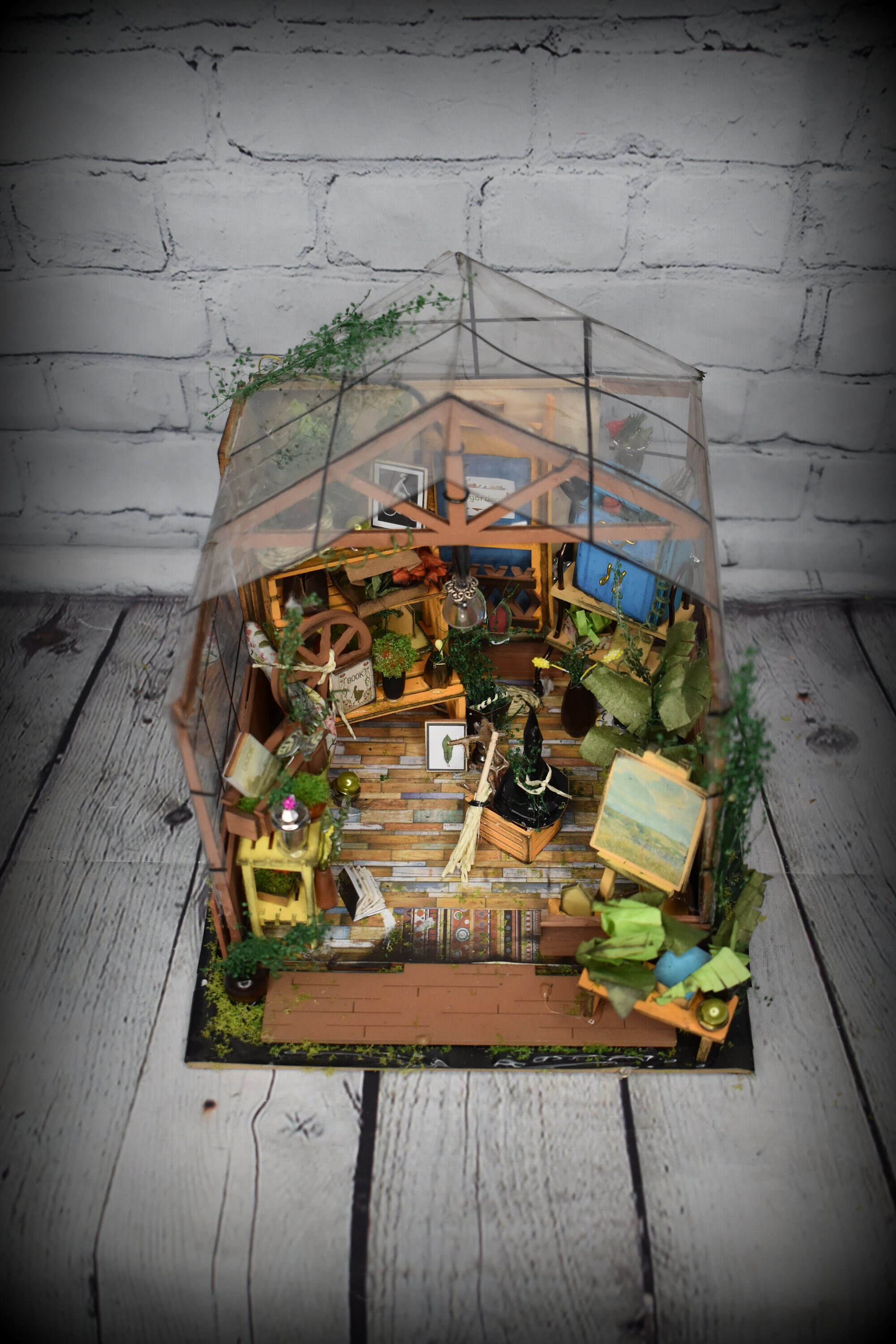 Green House Magical Garden Architectural Model Miniature Design - Etsy