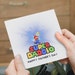 Super Mario Fathers Day Card, Super Daddio Fathers Day Card, Card for ...