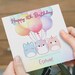 Squishmallow Birthday Card, Squishy Card, Personalised Squishmallow ...