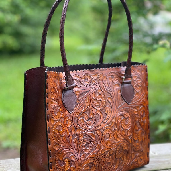 Tooled Purse - Etsy