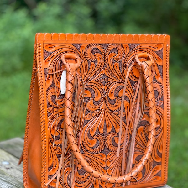Tooled Purse - Etsy