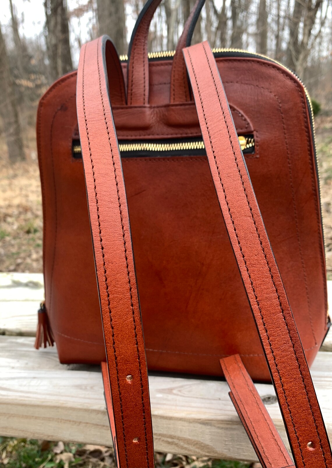 Hand Tooled Leather Backpack Nuuk by ALLE Mexican | Etsy