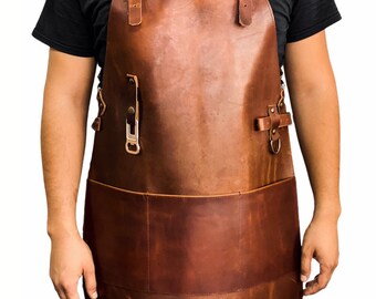 Leather Butchers Apron - Etsy