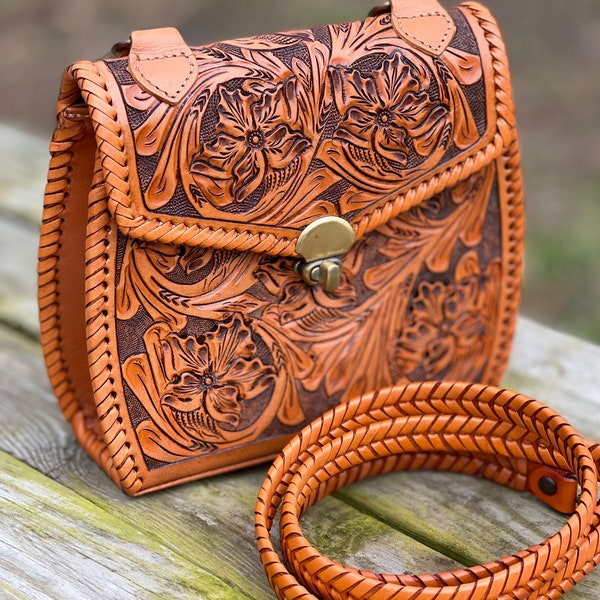 Tooled Purse - Etsy