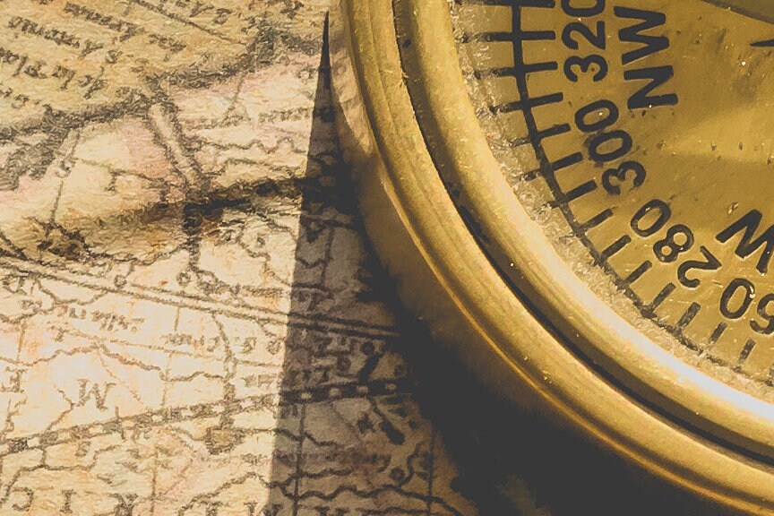 Rustic Map Art Piece - Etsy