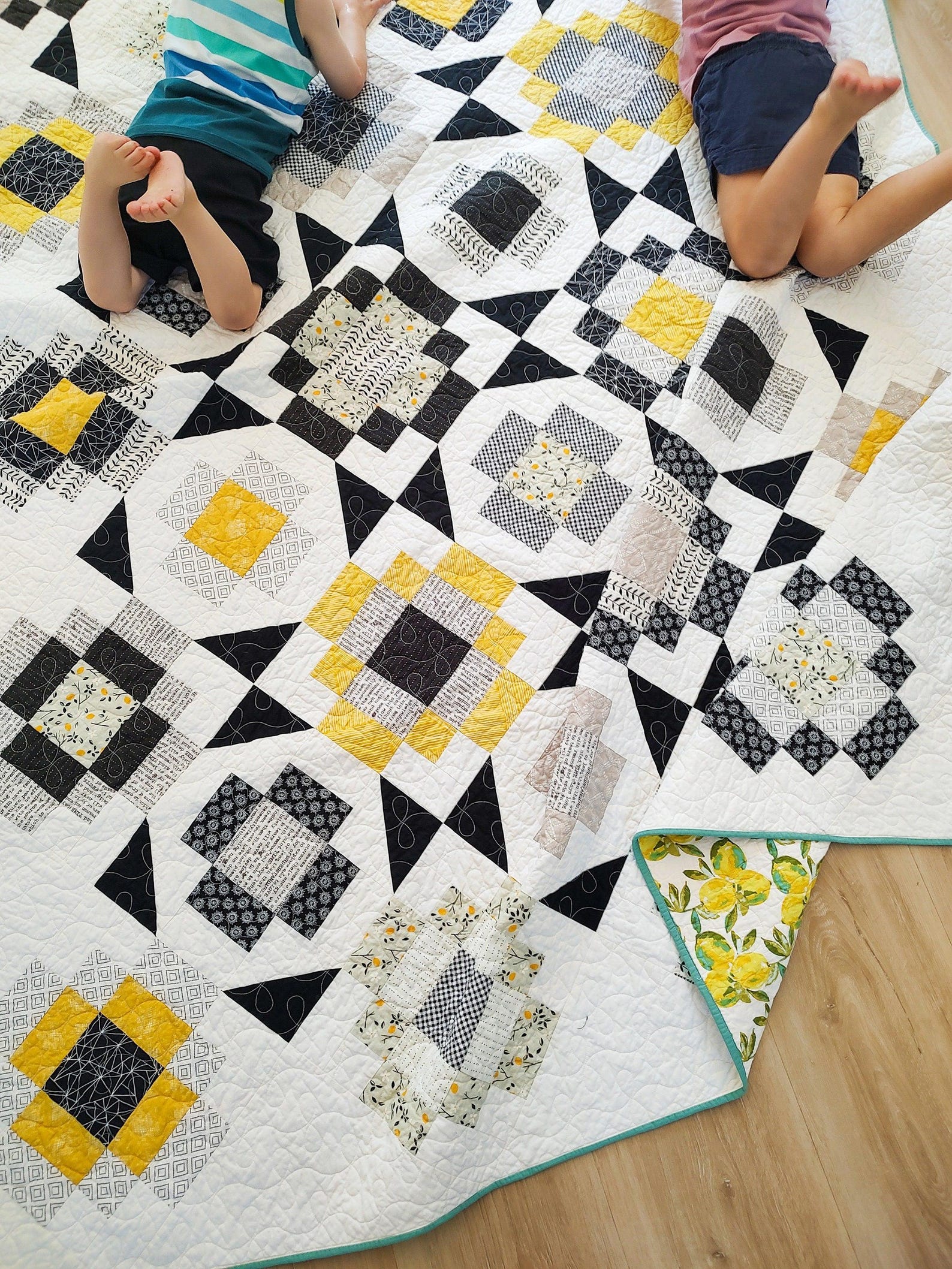 Buttercup PAPER Quilt Pattern - Etsy