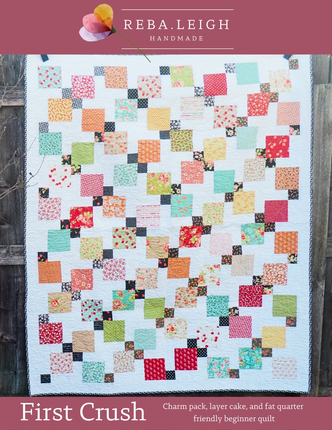 First Crush PDF Quilt Pattern - Etsy