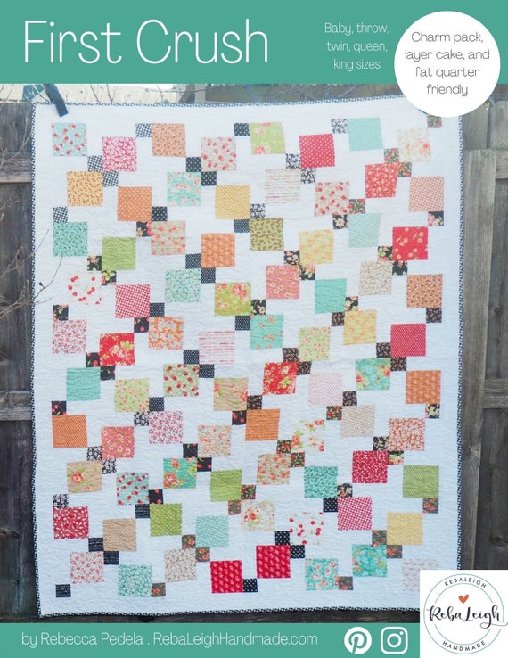 First Crush PDF quilt pattern | Etsy