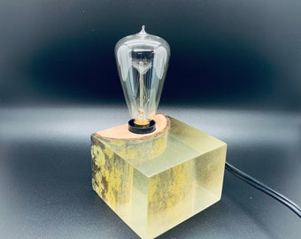 Resin lamp | Etsy