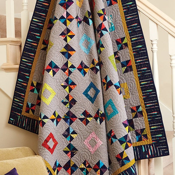 Propeller Quilt Pattern - Etsy