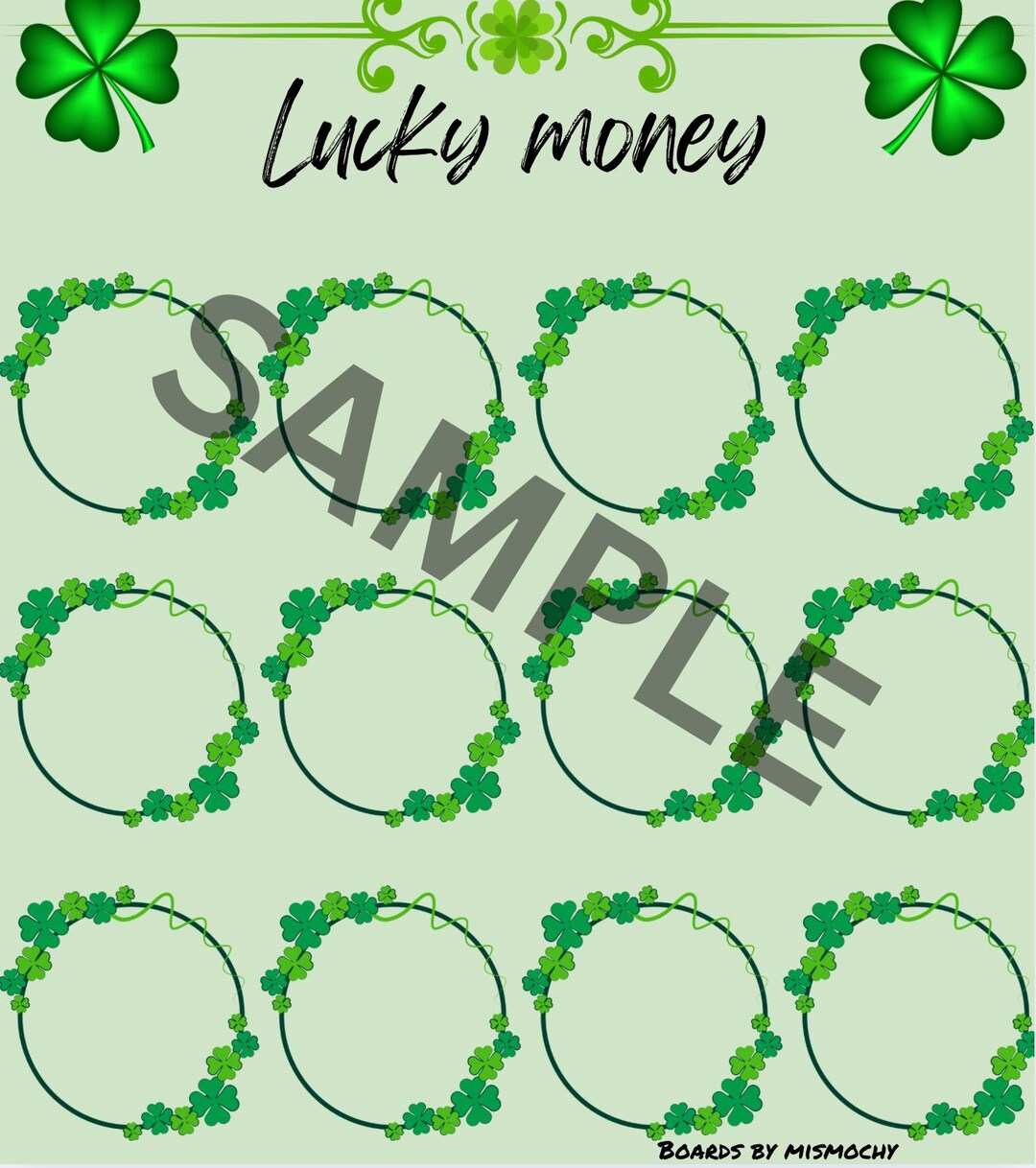 Lucky Money Bank Page - Etsy