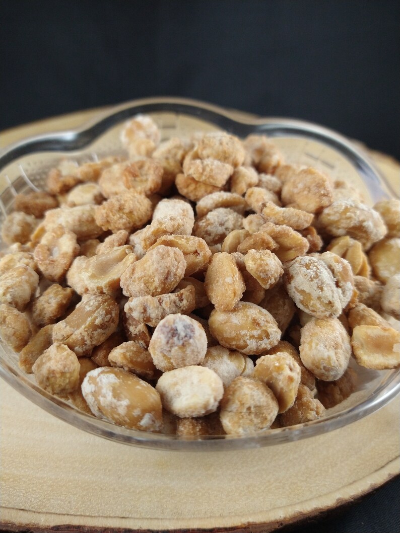 12oz Candied Peanuts Sugar Snacks Flavored Nuts Candy Fresh Homemade ...