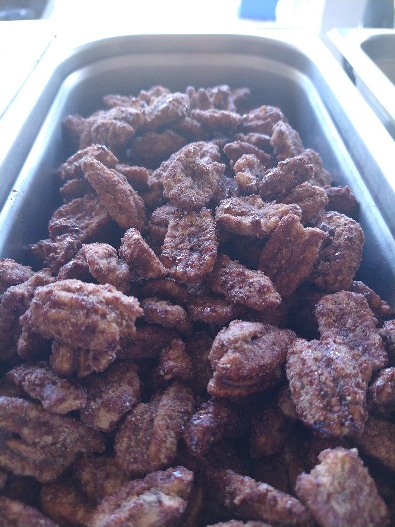 Candied Pecans Sugar Snacks Flavored Nuts Candy Fresh Homemade Candy ...