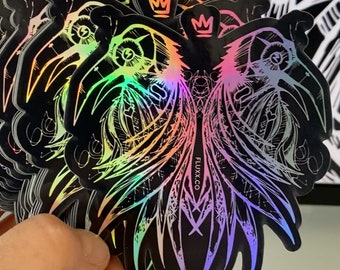 Raven Sticker - Etsy