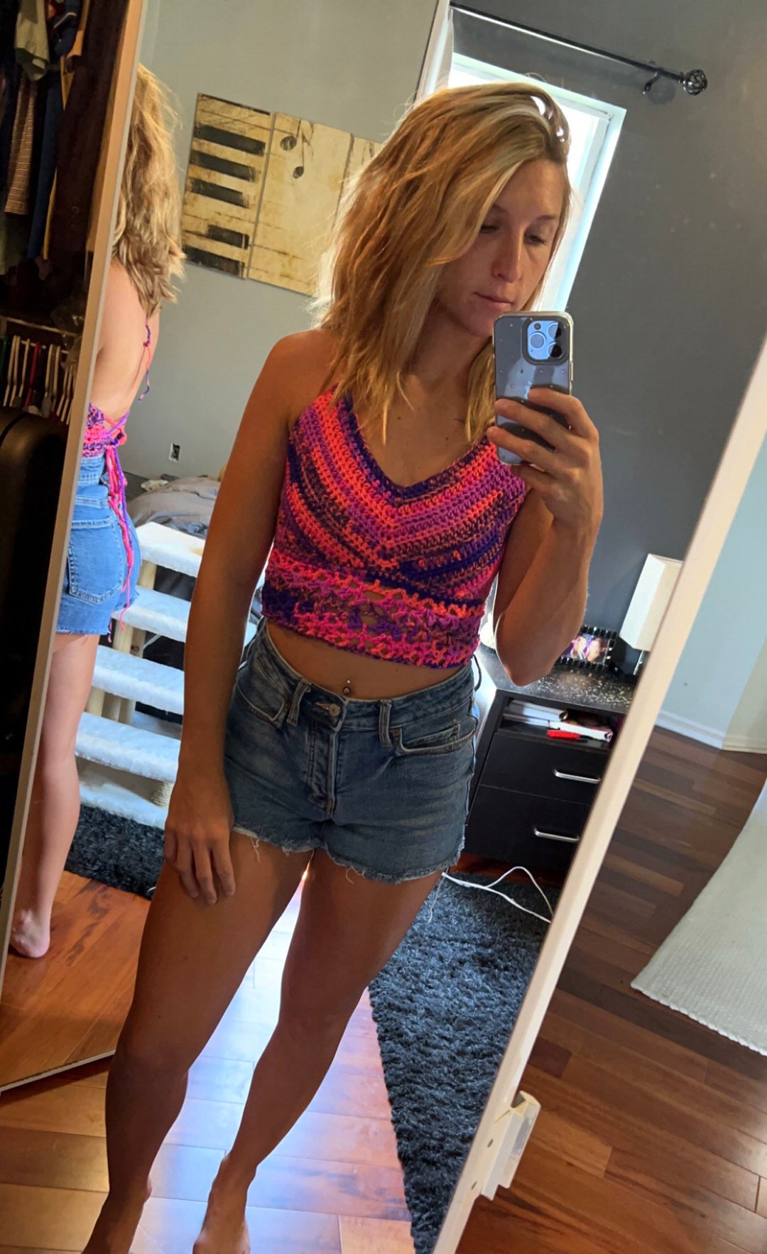 Strawberry Wine Festival Top | Crochet Rave Top | Crochet Festival Top ...