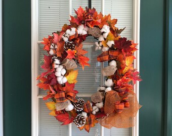 Autumn Splendor Maplewood Quilt pattern Northcott Fabric | Etsy