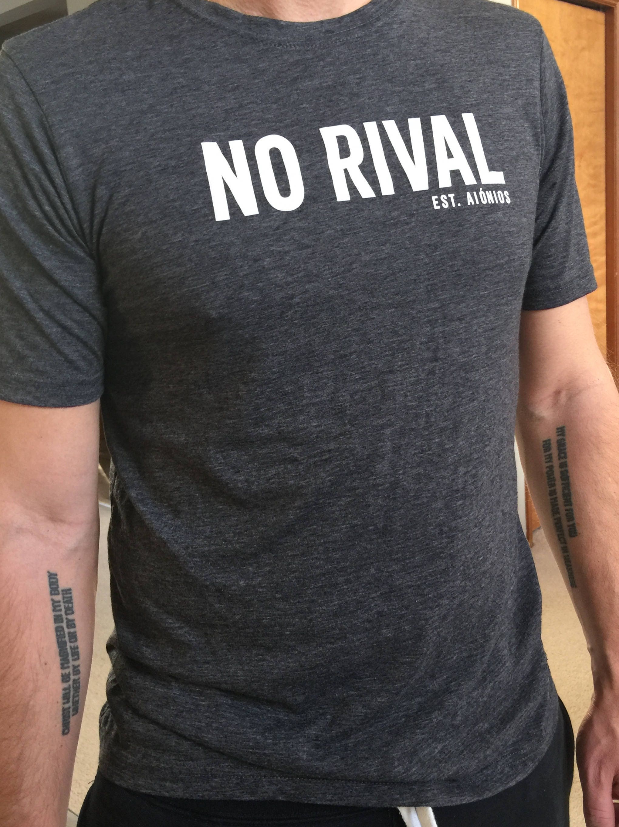 No Rival Christian T-shirt - Etsy