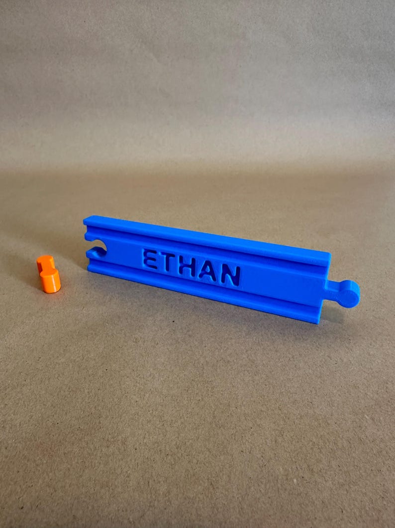 Personalized Track for Wood Train Set | Wooden Trains Accessory ...