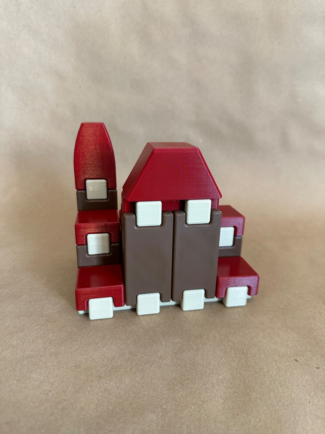 Bixby Bricks Firehouse Building Blocks 31 Piece Set Open-ended Play ...