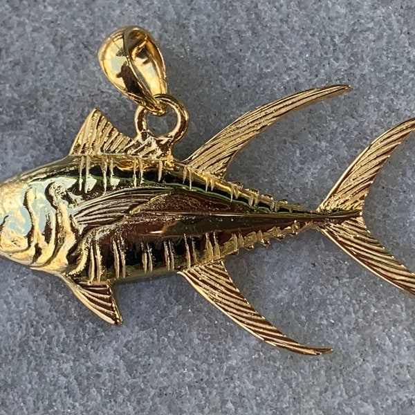 Gold Fish Necklace - Etsy