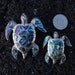 Green Sea Turtle Necklace Pendant. Hawaiian Honu. Sterling Silver ...