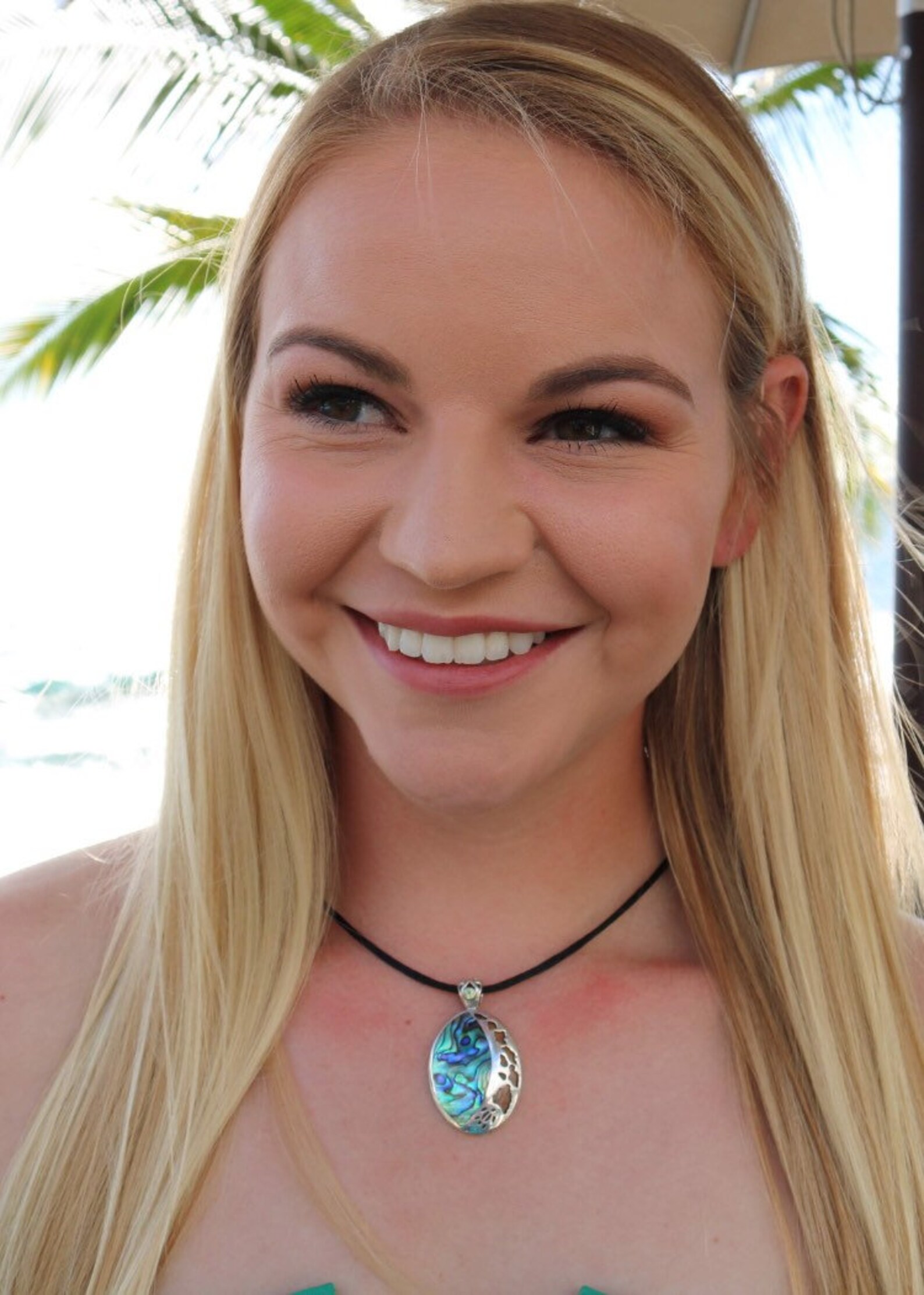 Hawaii Island Chain Necklace Pendant Large Abalone Paua - Etsy