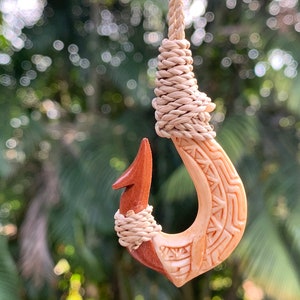 Maori Matau, Hawaiian Makau. Polynesian Tribal Fishing Maui Hook ...