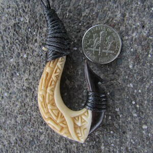 Maori Matau, Hawaiian Makau. Polynesian Tribal Fishing Maui Hook ...