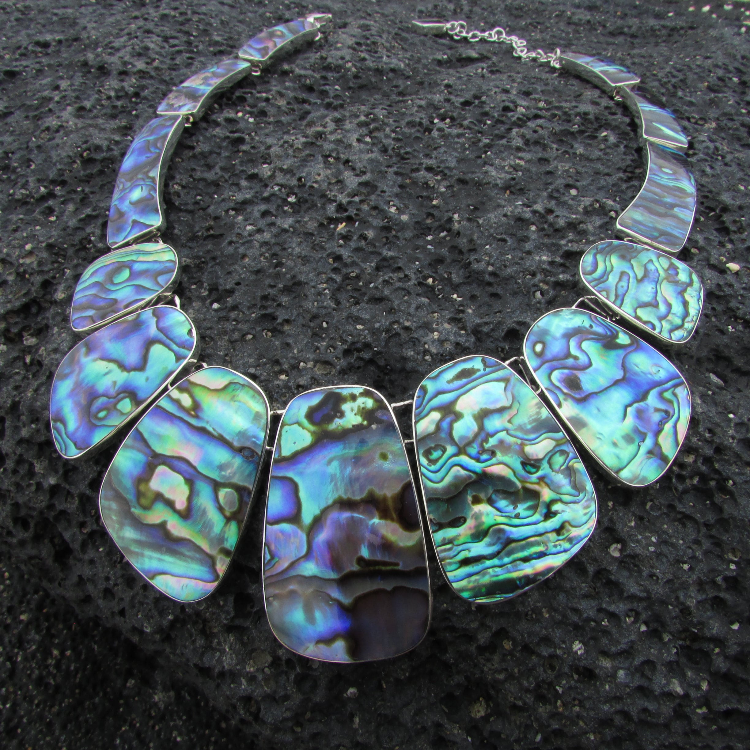 Abalone Paua Shell Necklace Collar | Etsy