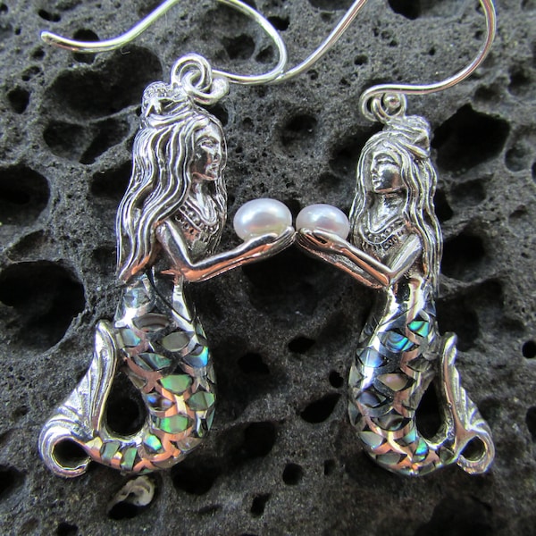 Mermaid Earrings - Etsy