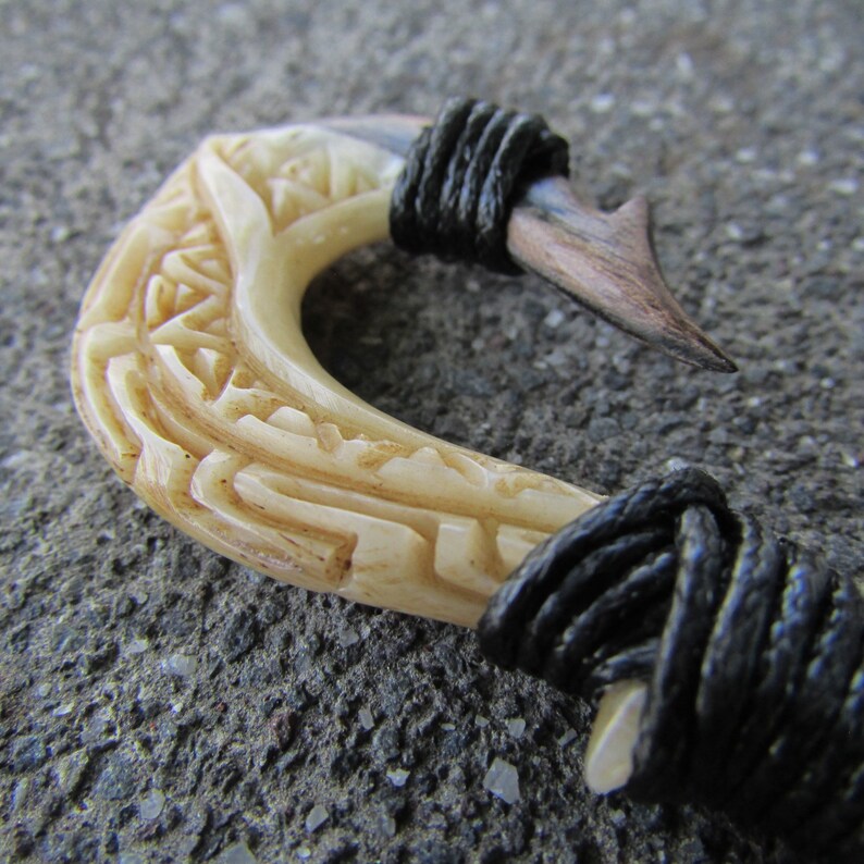 Maori Matau Hawaiian Makau. Polynesian Tribal Fishing Maui - Etsy
