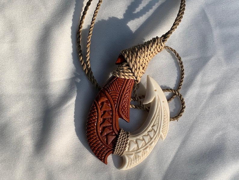 Hawaiian Makau Polynesian Matau Maui Carved Fish Hook | Etsy