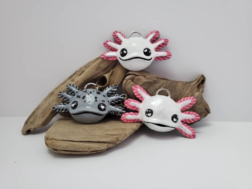 Axolotl, Pendant/necklace - Etsy