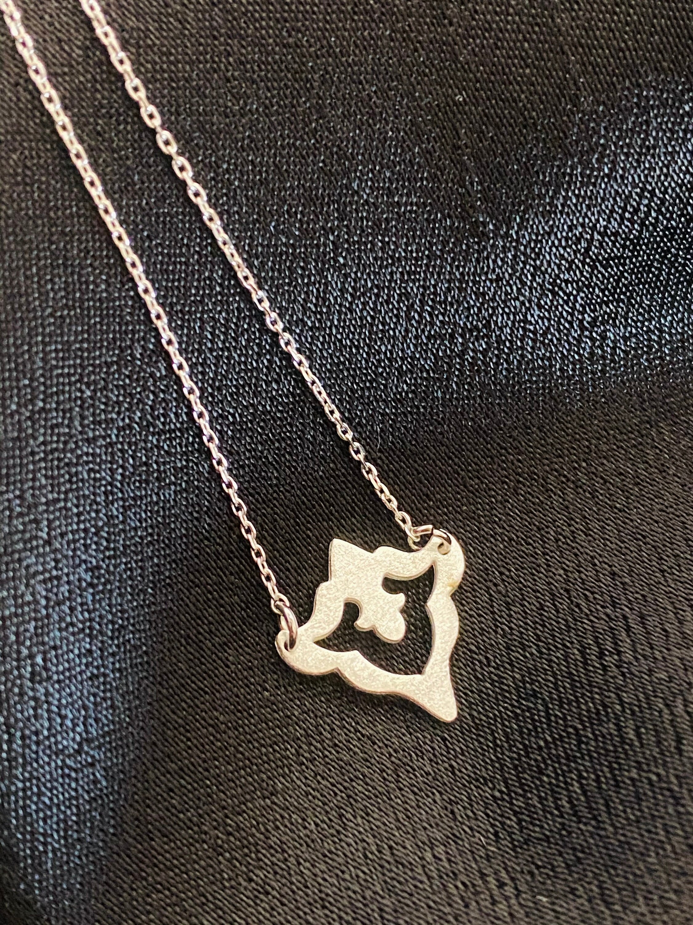 Minimal and Vintage Handmade Short Silver Necklace - Etsy UK