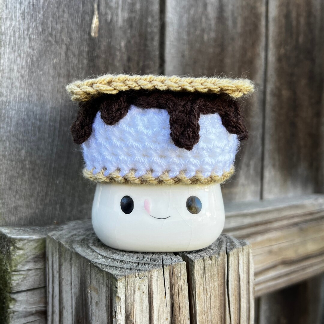 S’more Marshmallow Mug Hat Bonfire - Etsy