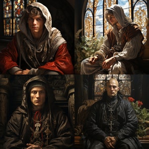 Christianity Wall Art Baptism Religion Landscape With Midjourney ...