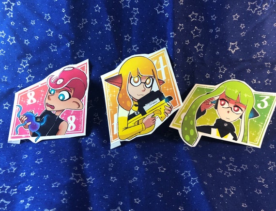 Splatoon Fanart Sticker Pack - Etsy