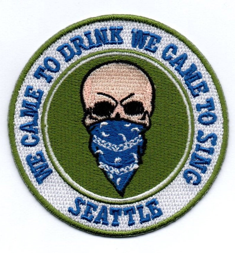 Seattle Iron on Patch Embroidered Badge Applique Motif - Etsy
