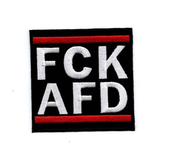 FCK AFD Iron on Patch Embroidered Applique Motif | Etsy