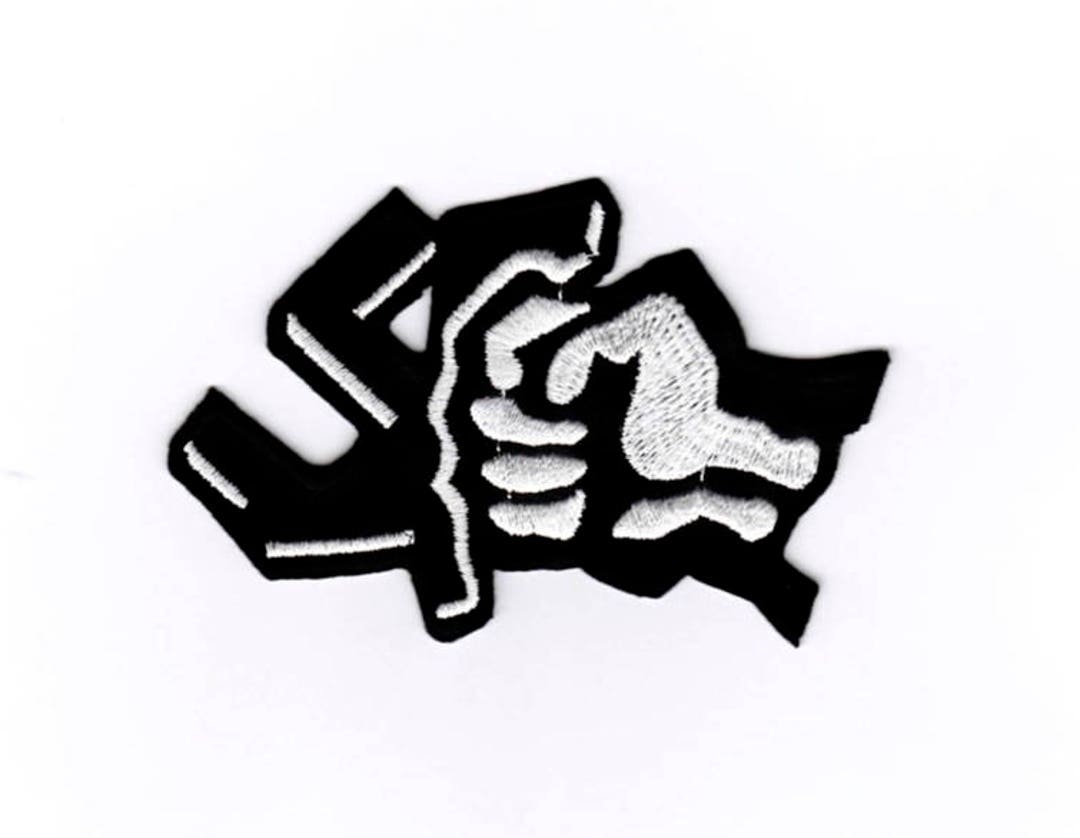 Smash Fascism Iron on Sew on Embroidered Badge Applique Motif Patch - Etsy