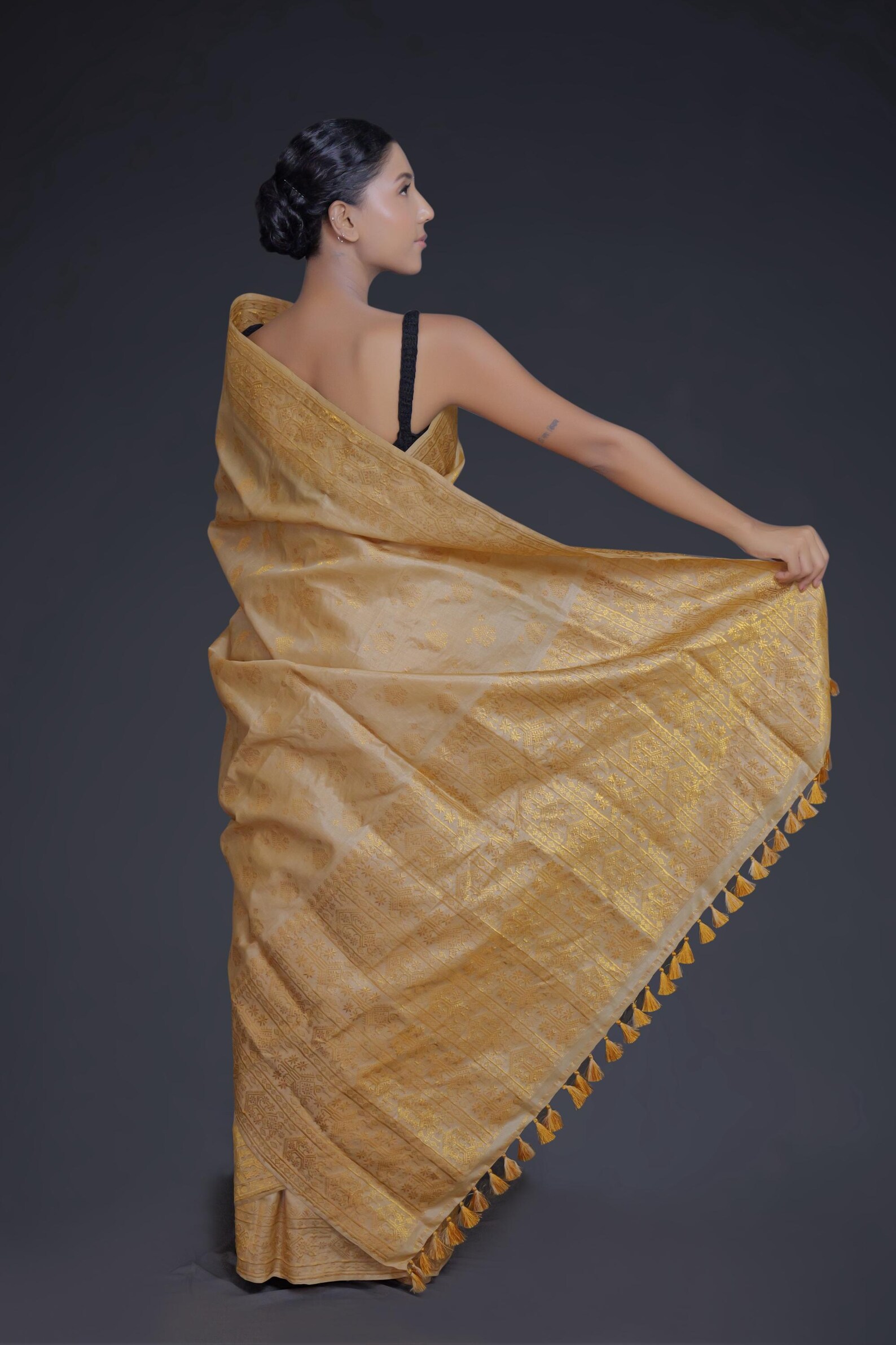 Mayuri Silk/ Tussar Assam Silk Saree/handloom/traditional Assam Saree ...